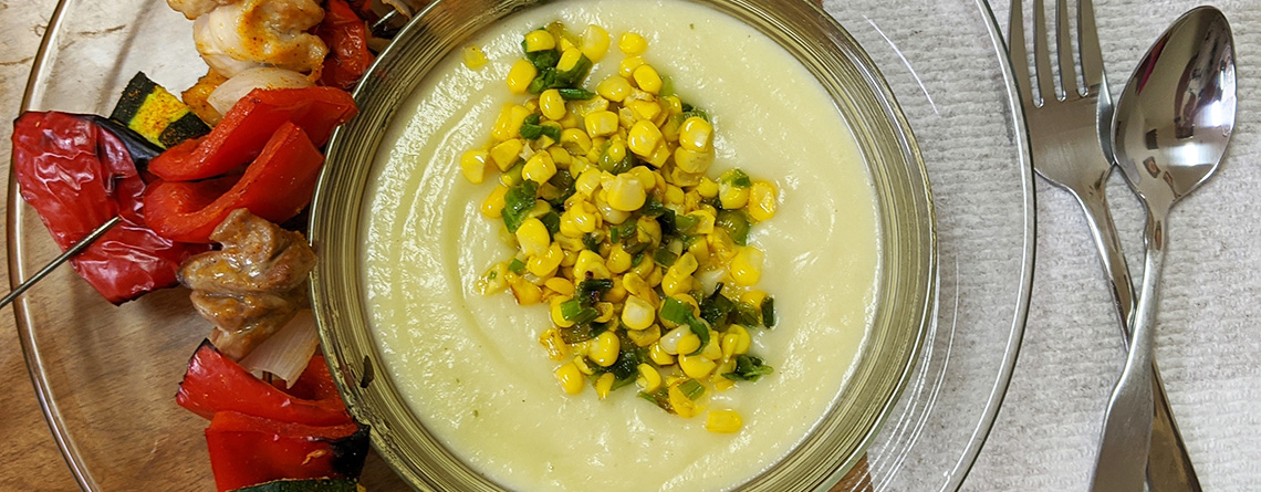 Savory Cauliflower Puree Soup