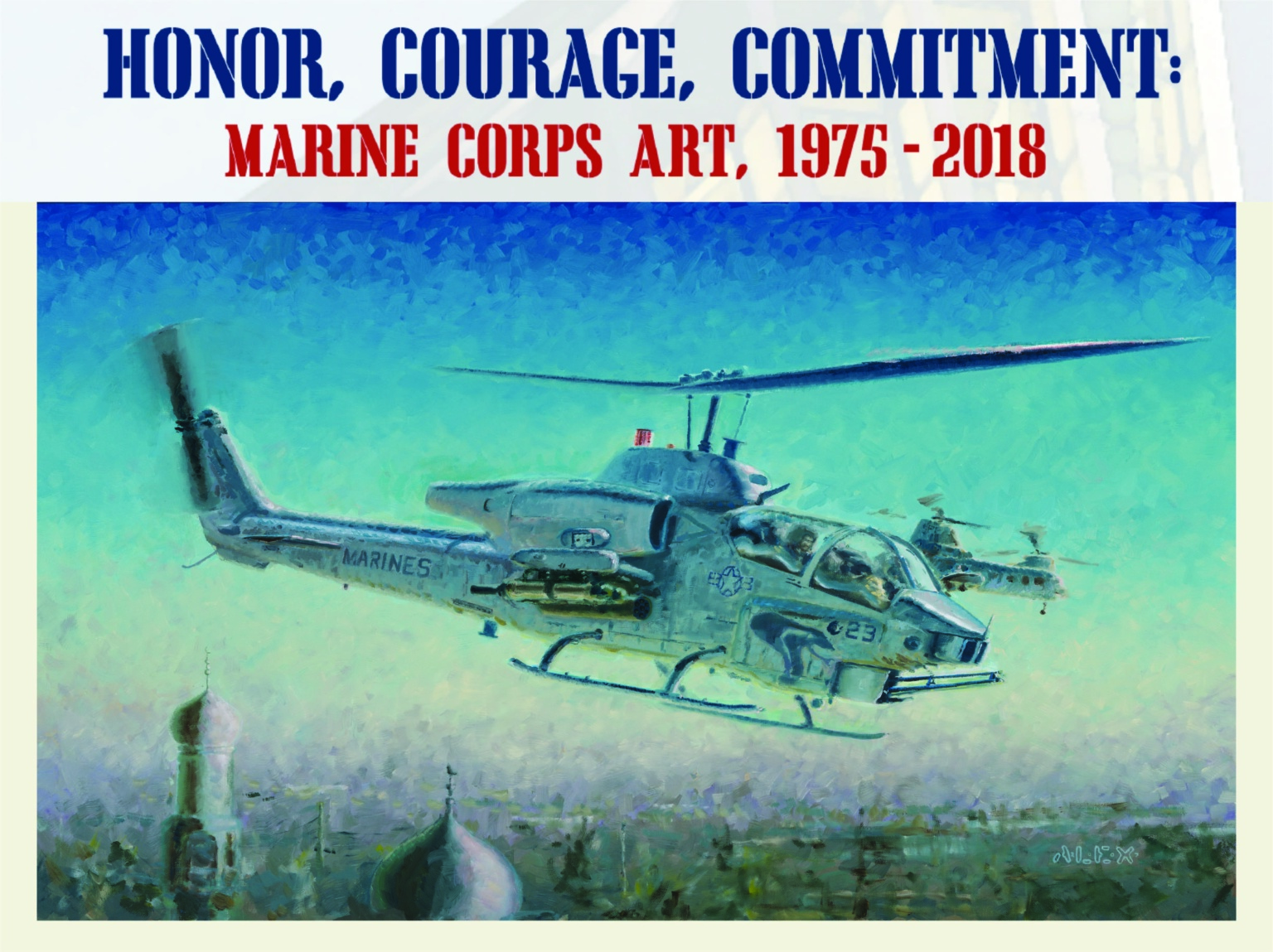 Presidential Library & Museum Marine Corps Art Exhibit Grand Opening